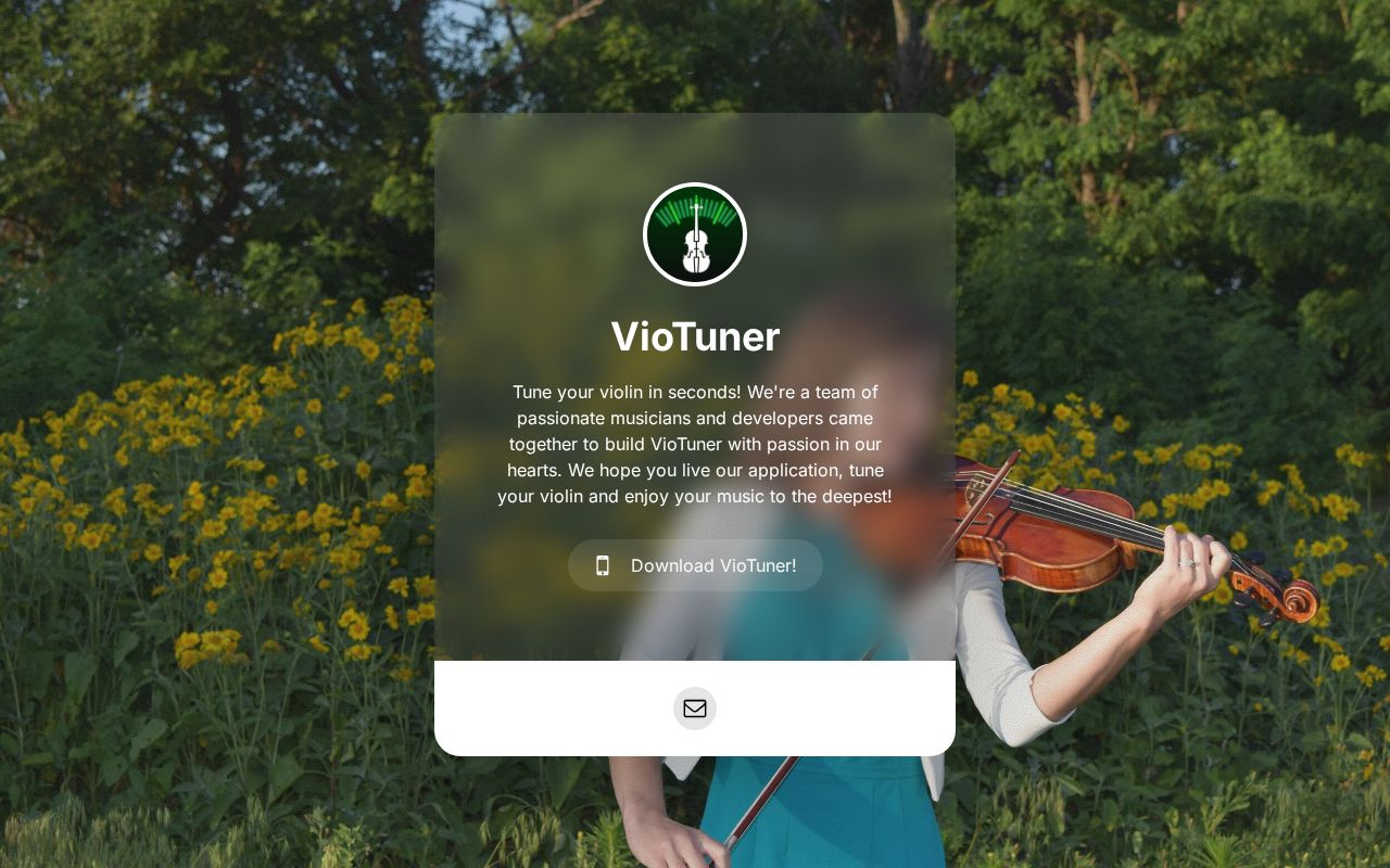 VioTuner: Violin Tuner App for iPhone